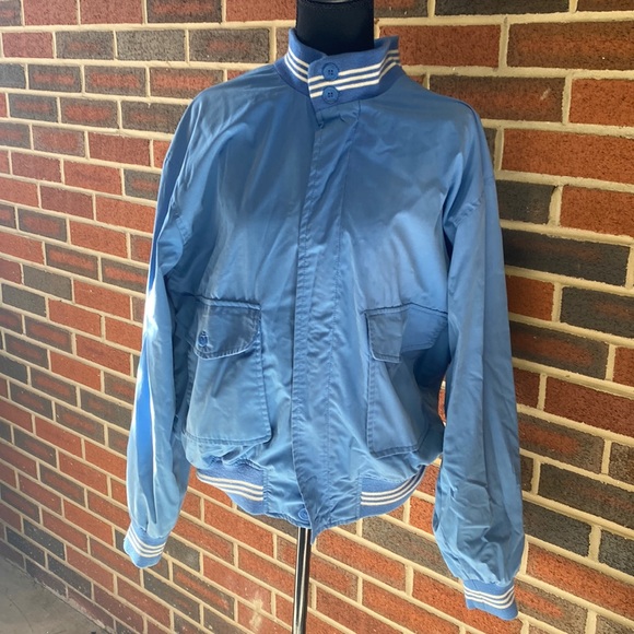 Jackets & Coats | Vintage Jc Penney The Fox Collection Blue Light Weight Jacket Size Medium 8s ...